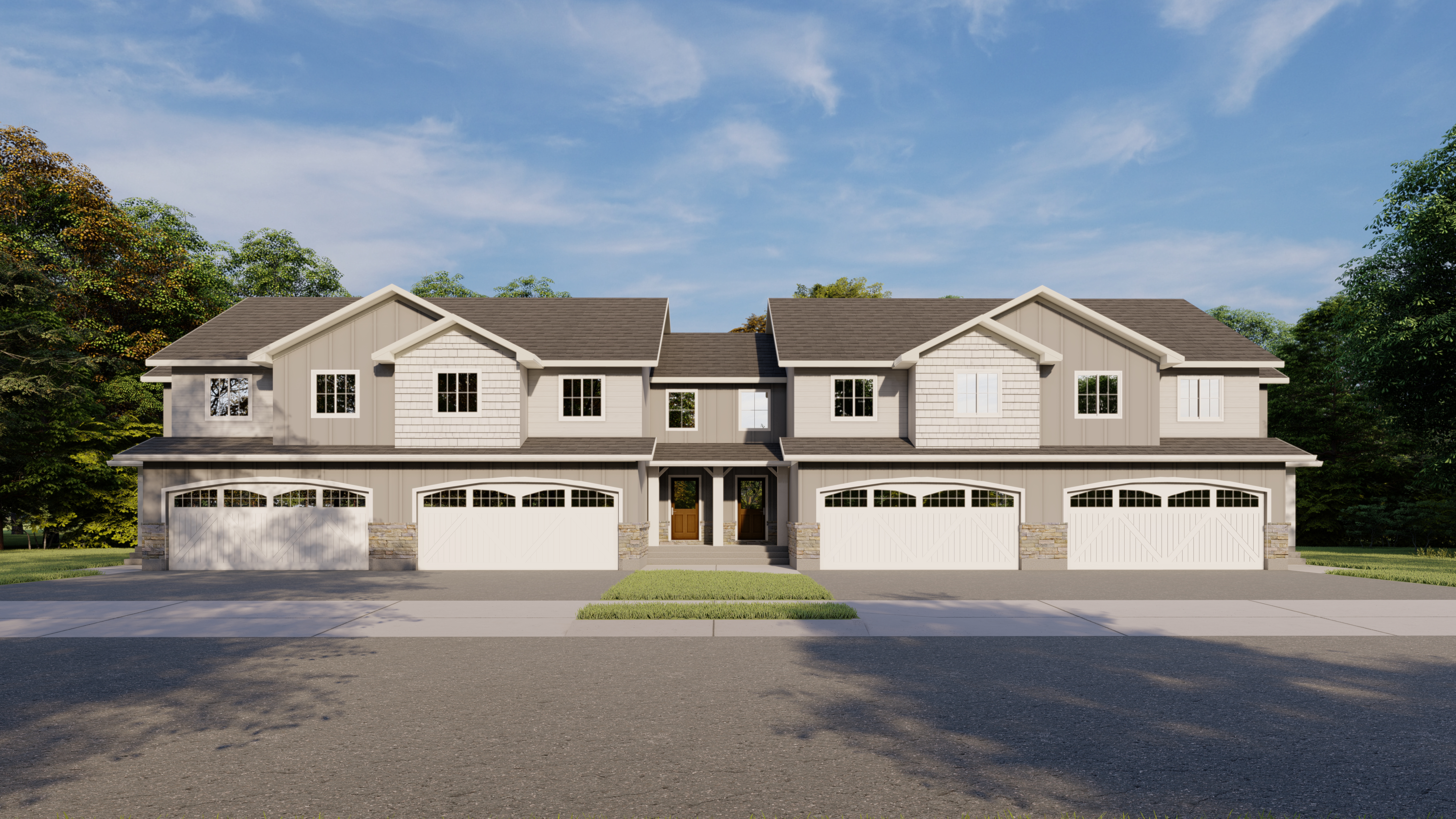 Duplex and Multiplex Designs | Need a House Plan